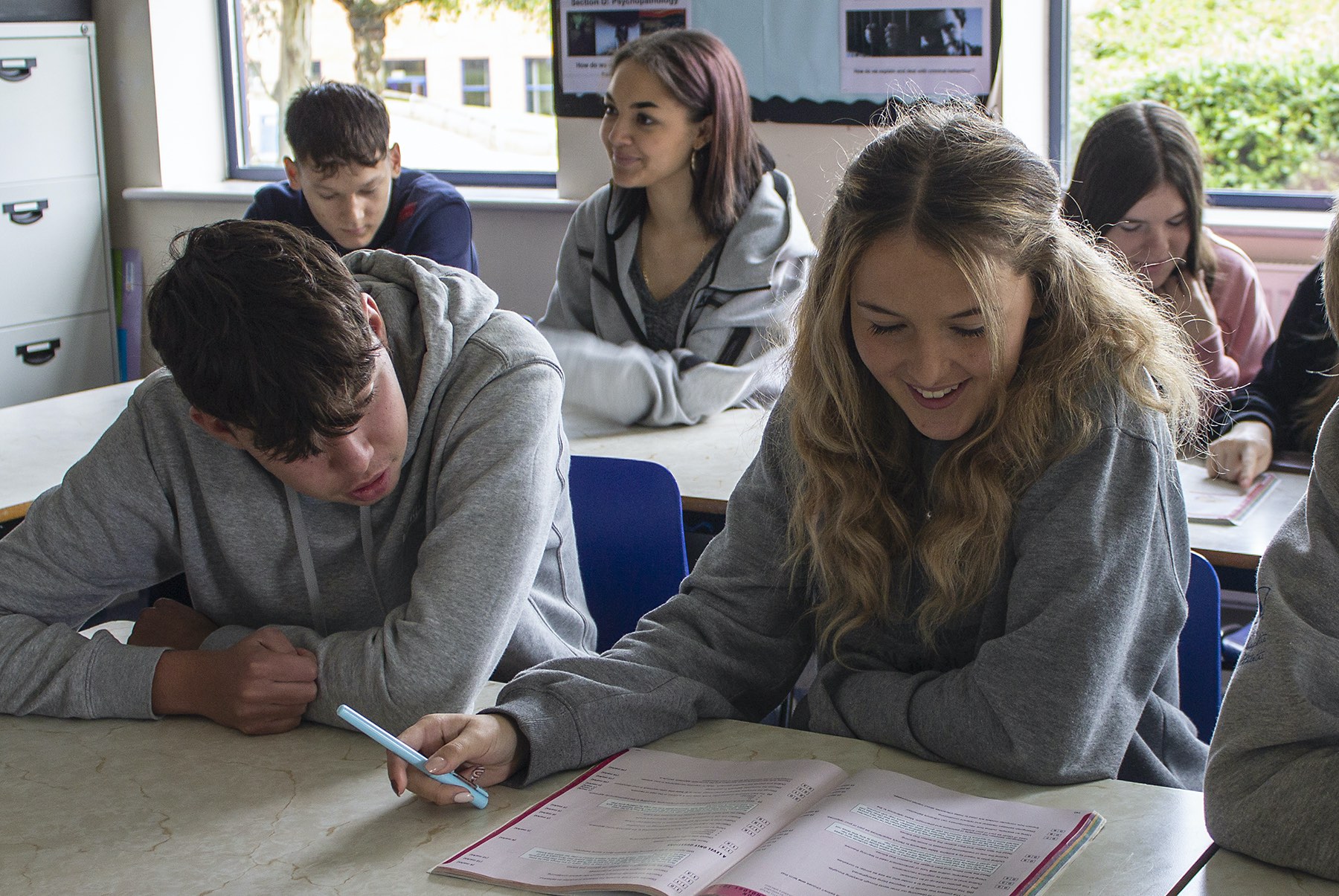 Year 12 students preparing for their futures - Friesland School