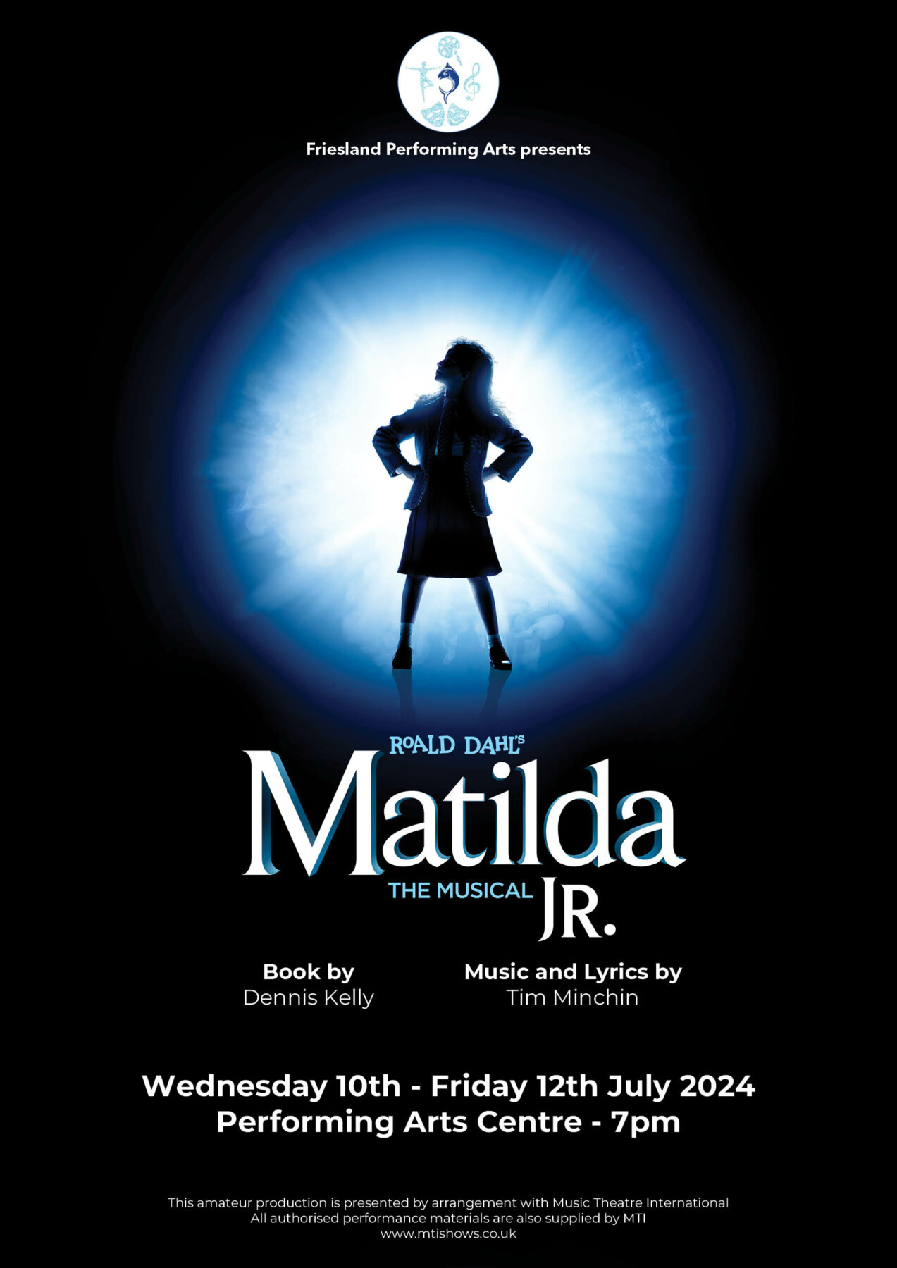 Matilda - tickets on sale NOW! - Friesland School